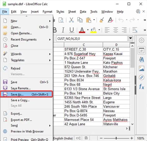How To Convert Dbf To Excel Xlsx Or Xls In Windows 1110
