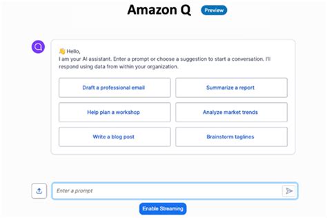 Aws Rolls Out Enterprise Generative Ai Assistant Amazon Q Voicebotai