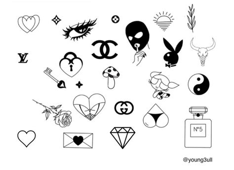 Printable Small Tattoo Stencils Pattern And Stencils