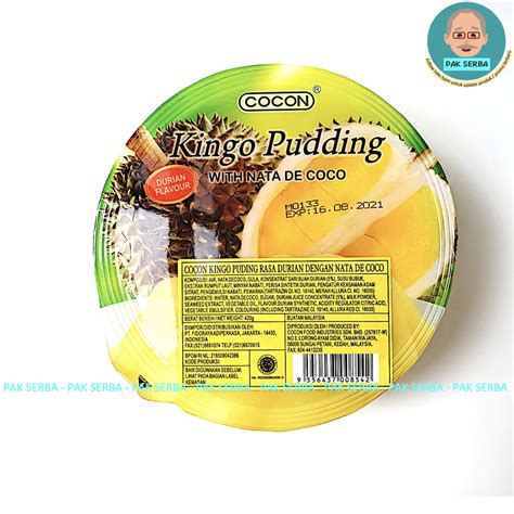Jual Cocon Kingo Pudding rasa Durian / Puding / Durian | Shopee Indonesia