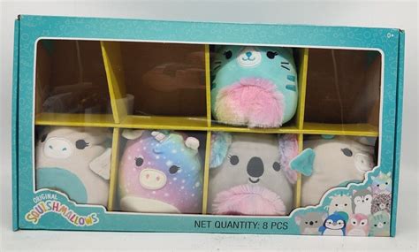 Squishmallows 5 Pack Original 5 Mini Plush Huggable Size 4 Styles 2 Coleys 4589768588