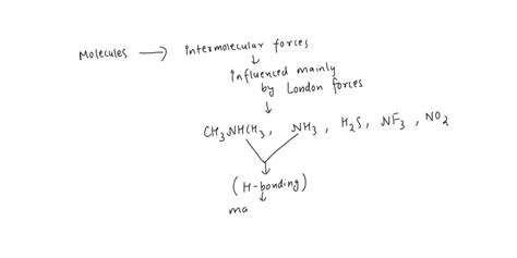Solved For Which Of The Following Molecules Would The Intermolecular Forces Be Influenced