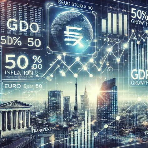 유로50 지수와 유럽 경제지표gdp 인플레이션 실업률