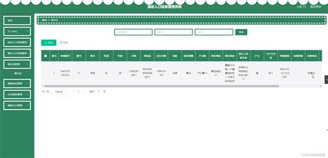 springboot毕设项目流动人口信息管理系统9i8kh（java vue mybatis maven mysql） 基于