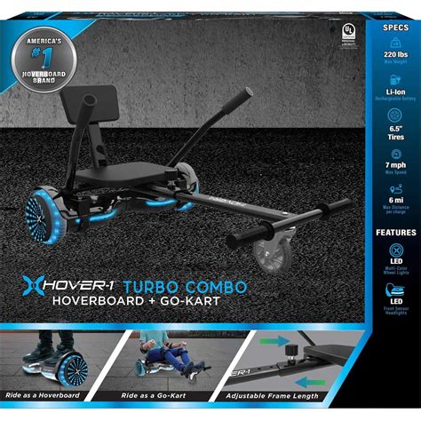 Hover 1 Turbo Hoverboard And Kart Combo Sports Supplies Online Store