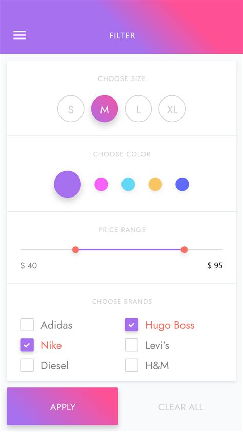 Adobe Xd App Ui Ux Design 02 E Commerce Boltuix