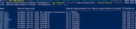 Get Adcomputer получить информацию о компьютерах Active Directory через Powershell Windows