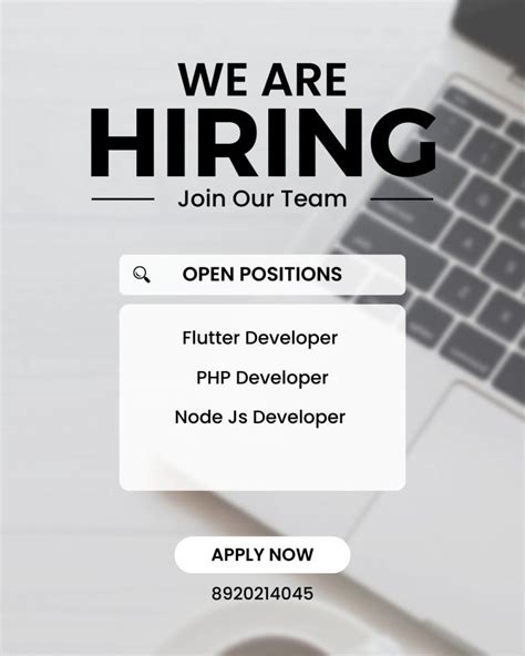 First Choice Consultant Service On Linkedin Hiring Flutterdeveloper Phpdeveloper