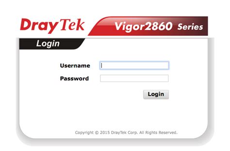 Draytek With Bt Infinity Intes