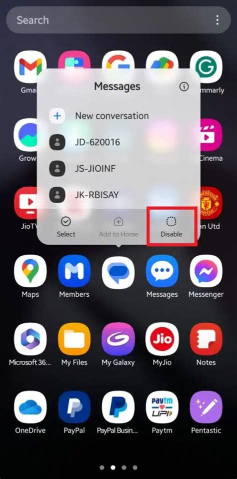 How To Switch Default Messaging App To Samsung Messages Sammyguru