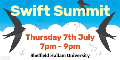The First Ever Sheffield Swift Summit Sheffield Swift Network