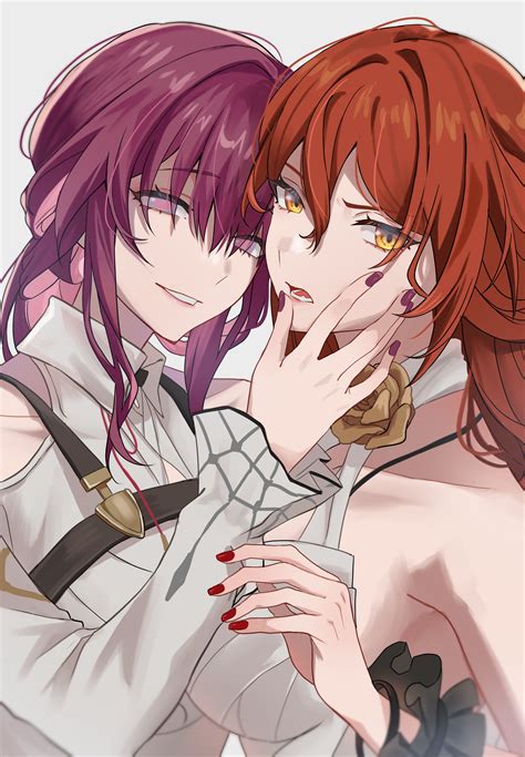 Kafka And Himeko Honkai And 1 More Drawn By Yamabuki0211 Danbooru