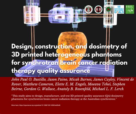 Published Design Construction And Dosimetry Of 3d Printed Heterogeneous Phantoms For