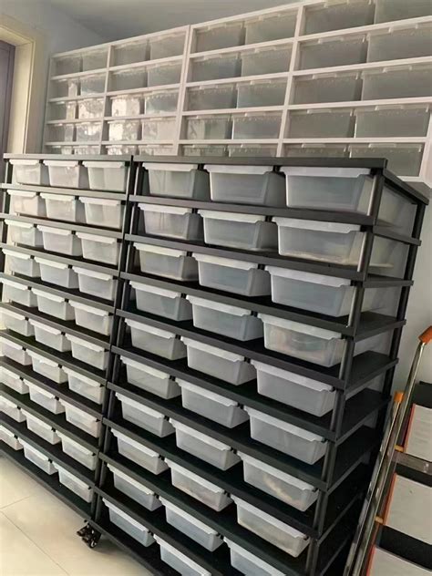 Ball Python Reptile Snake Rack System Snake Breeding Rack With Hide Cage Modular And Heat Tape