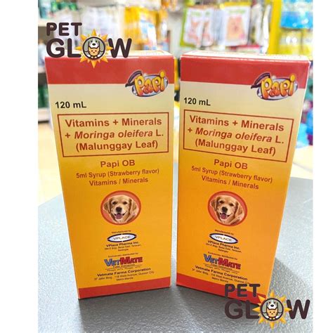 Papi Ob Syrup Vitamins Minerals 120ml Shopee Philippines