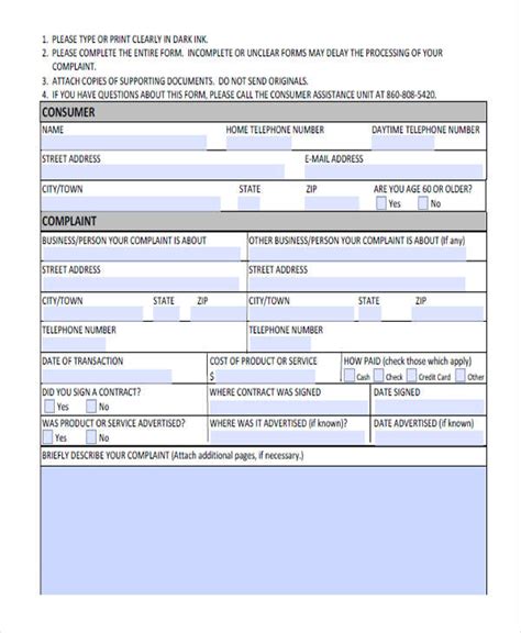 68 Complaint Letters In Pdf Free And Premium Templates