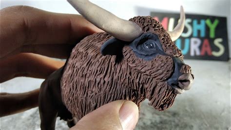 Bison Latifrons Bisonte De Plastilina How To Make The Bison