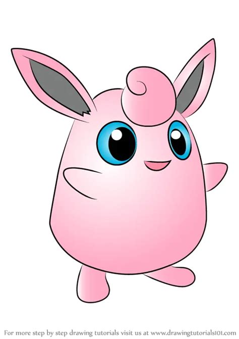 How To Draw Wigglytuff From Pokemon Pokemon Step By Step DrawingTutorials Com