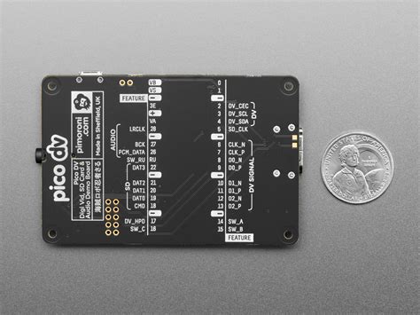 Pimoroni Pico DV Demo Base RP2040 DVI Multimedia Board PIM588 ID