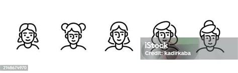 사람과 아바타 라인 아이콘 세트입니다 캐릭터 남성 여성 성인 소년 군중 성숙한 남성 성숙한 여성 혼합 연령대 사람들의 그룹 16 17 살에 대한 스톡 벡터 아트 및 기타