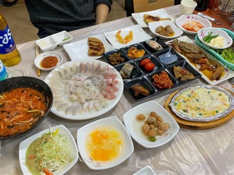 포항 죽도시장 삼형제횟집 맛집 추천 한상 가득 깔끔한 포항 횟집 내돈내산 네이버 블로그
