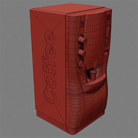 셀프 서비스 커피 머신 3d 모델 13 Max 3ds Fbx Unknown Free3d