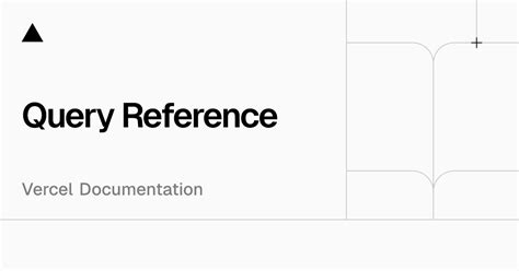 query reference