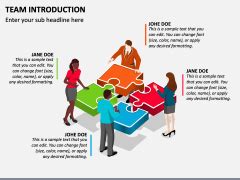 Free Team Introduction PowerPoint Template And Google Slides
