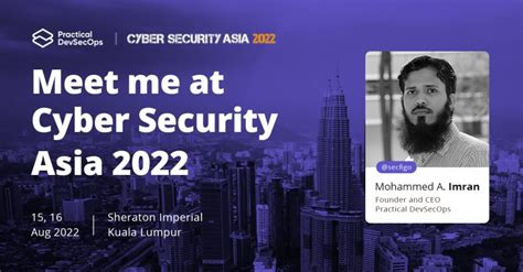 Practical Devsecops On Linkedin Devsecops Csa2022 Awis2022 Infosec