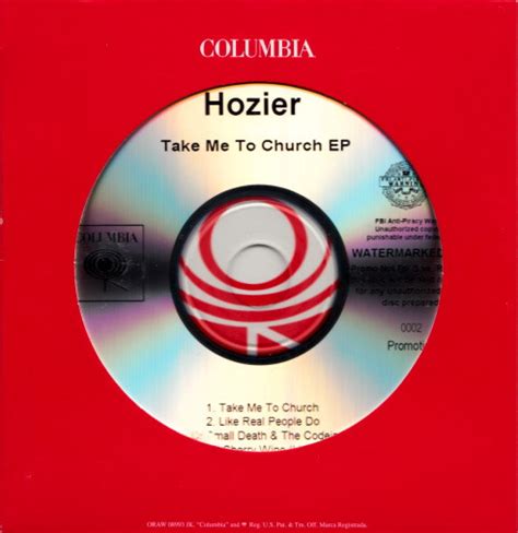 Hozier Take Me To Church Ep