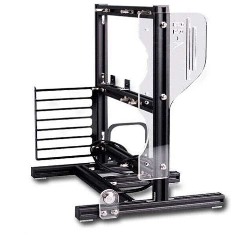 Black Pc Frame Test Bench Diy Itx Atx Matx Open Air Case Chassis Rack Water Cooling Fan