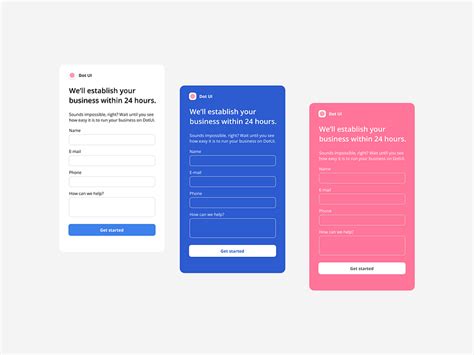 Contact Modal — Dot Ui By Ahmet Loca On Dribbble