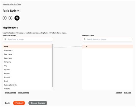 Salesforce Service Cloud Bulk Delete Activity