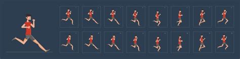 running man animation frames