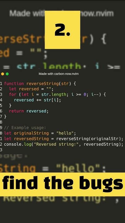 Find The Bugs In The Js Code Code Js Javascripttutorial Youtube