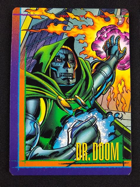 Marvel Universe Skybox 1993 079 Dr Doom Cyborg One