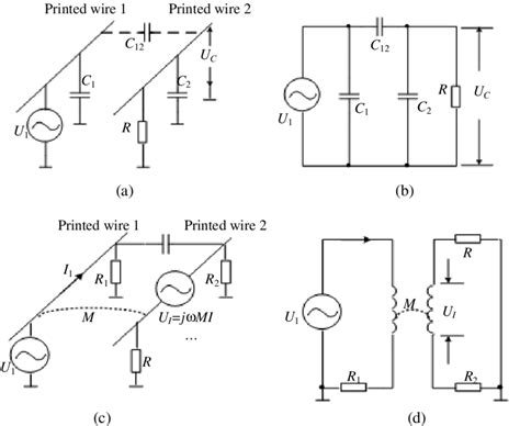 Capacitive And Inductance Coupling Model And Equivalent Circuit A