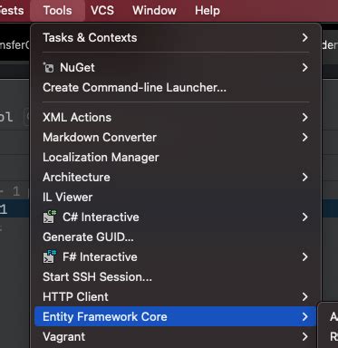 Tools Greyed Out Since Rider Update Issue 151 JetBrains Rider Efcore GitHub