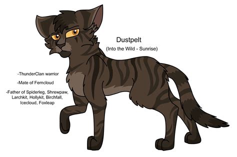 Warriors Design 106 Redesign Dustpelt By Thedawnmist On Deviantart