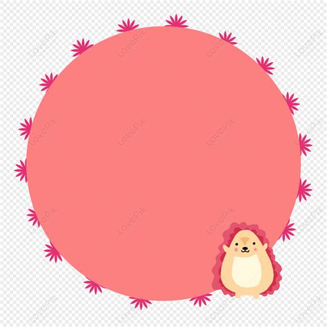 Cute Frame Background Picture Cute Pink Cute Red Cute Light Png Image Free Download And