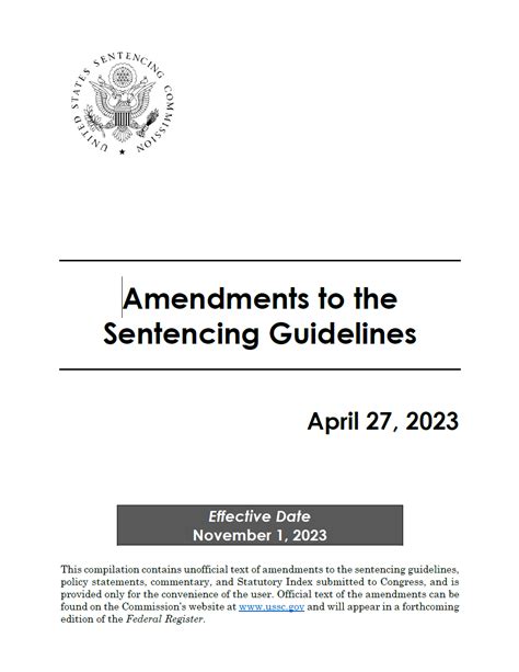 Adopted Amendments Effective November 1 2023 United States