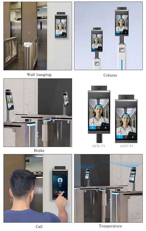 Face Recognition Access Control System Sip Video Call Remote Door Opening Community Unit Door