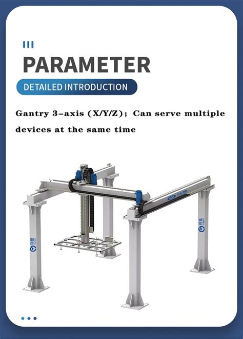 Three Axis Truss Manipulator Gantry Robot Used In Loading And Unloading Of Three Stations Buy