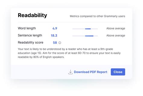 Readability Guide For Writing