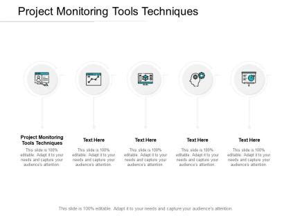 Project Monitoring Tools PowerPoint Presentation And Slides PPT Slide SlideTeam