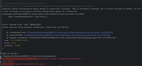 Dbpush Error Out Theos Typesafe Cult