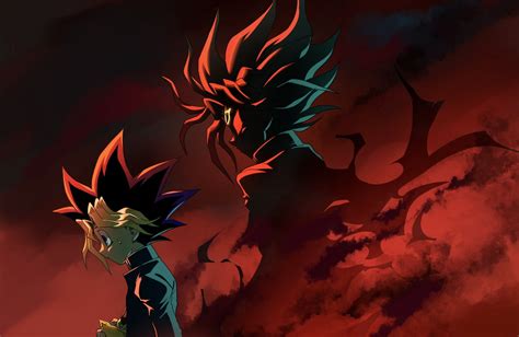 Muto Yugi And Yami Yugi Yu Gi Oh And More Drawn By Hanpenfanclub