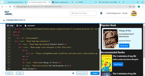 Punith H On Linkedin Nxtwave Ccbp Html Css Bootstrap Consistency
