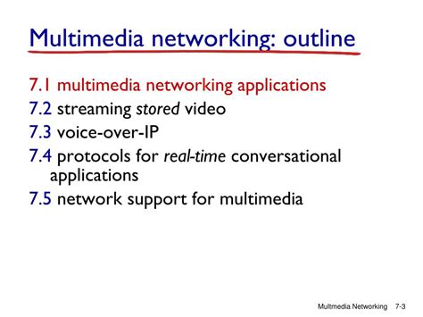 Ppt Chapter 7 Multimedia Networking Powerpoint Presentation Free