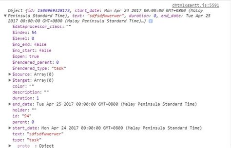 Where Is The Code For Creating A New Task In Gantt Gantt Dhtmlx